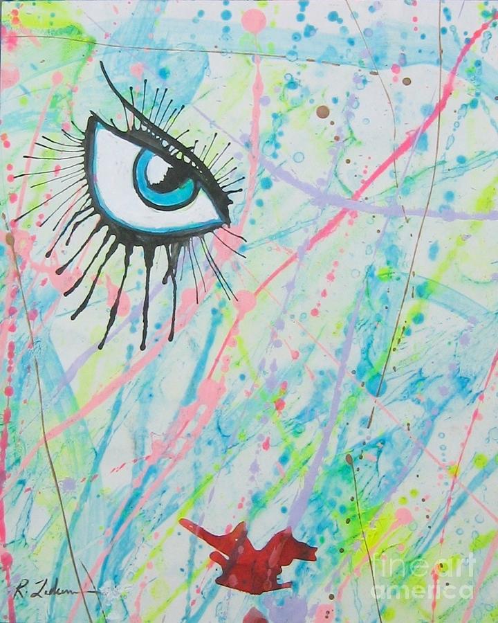 Eye Painting by Robert Lederman - Fine Art America