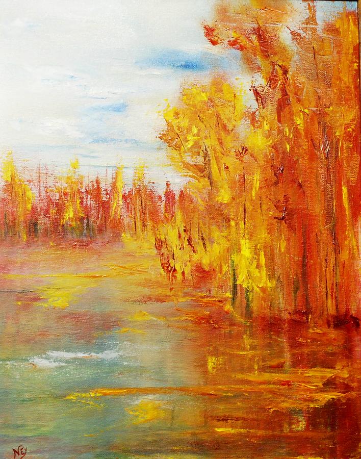 Fall Disarray Painting by Larry Ney II - Fine Art America