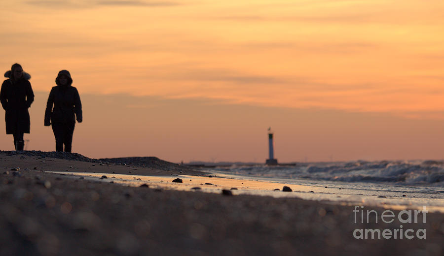 Fall Evening Walk Photograph by John Scatcherd - Fine Art America