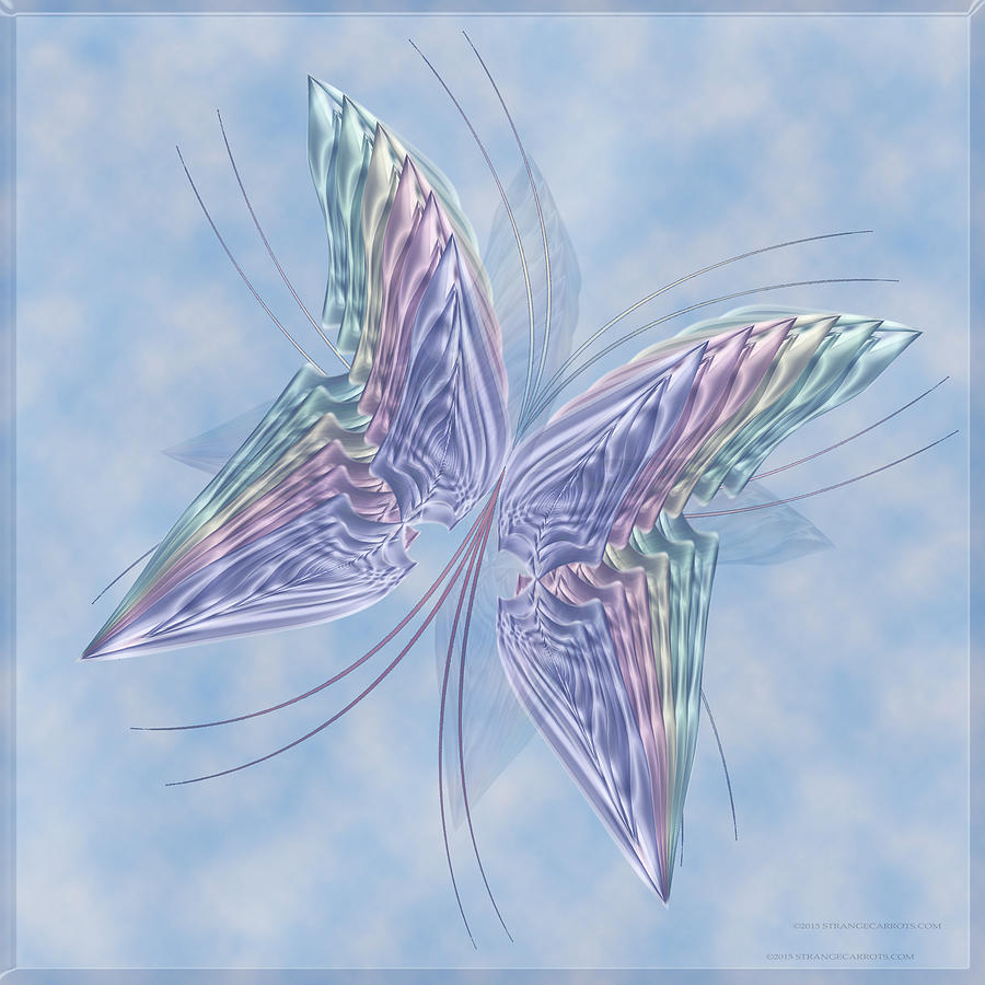 Fantasy Flutterby Digital Art by Andy Young - Fine Art America