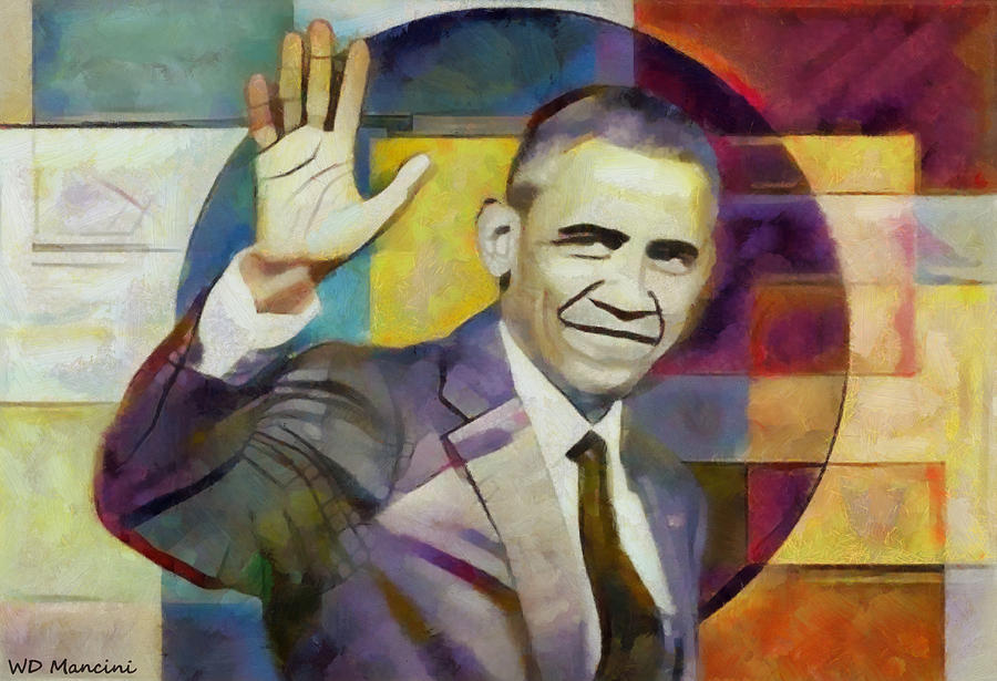 Farewell Obama Painting by WD Mancini - Fine Art America