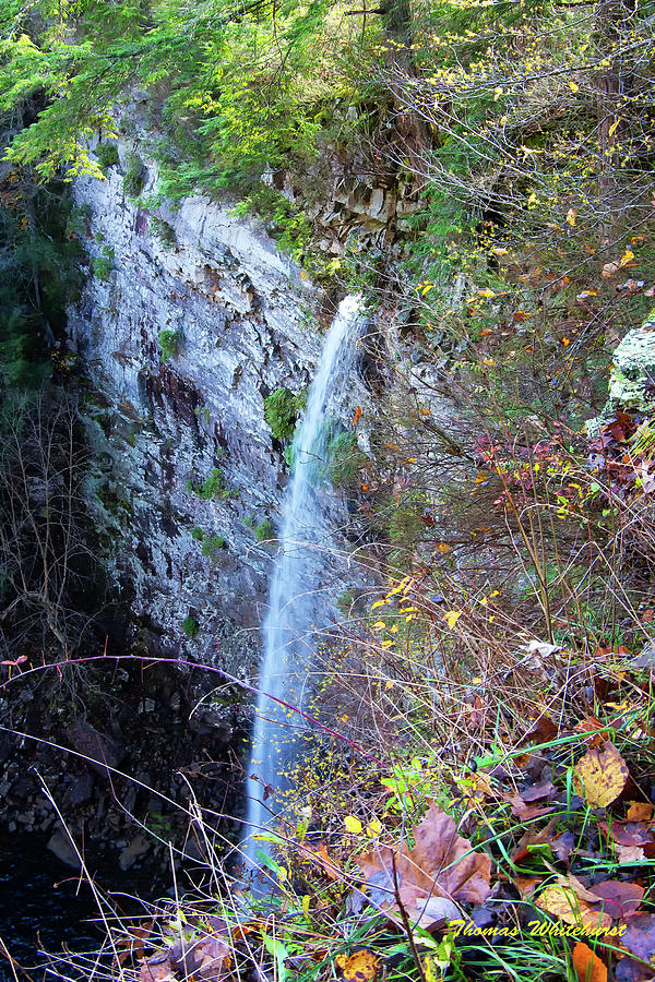 Feeder Falls Photograph by Thomas Whitehurst - Fine Art America