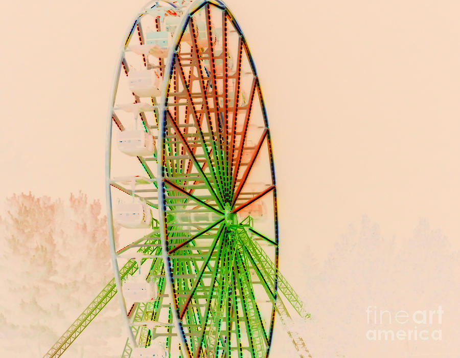 Abstract Ferris Wheel