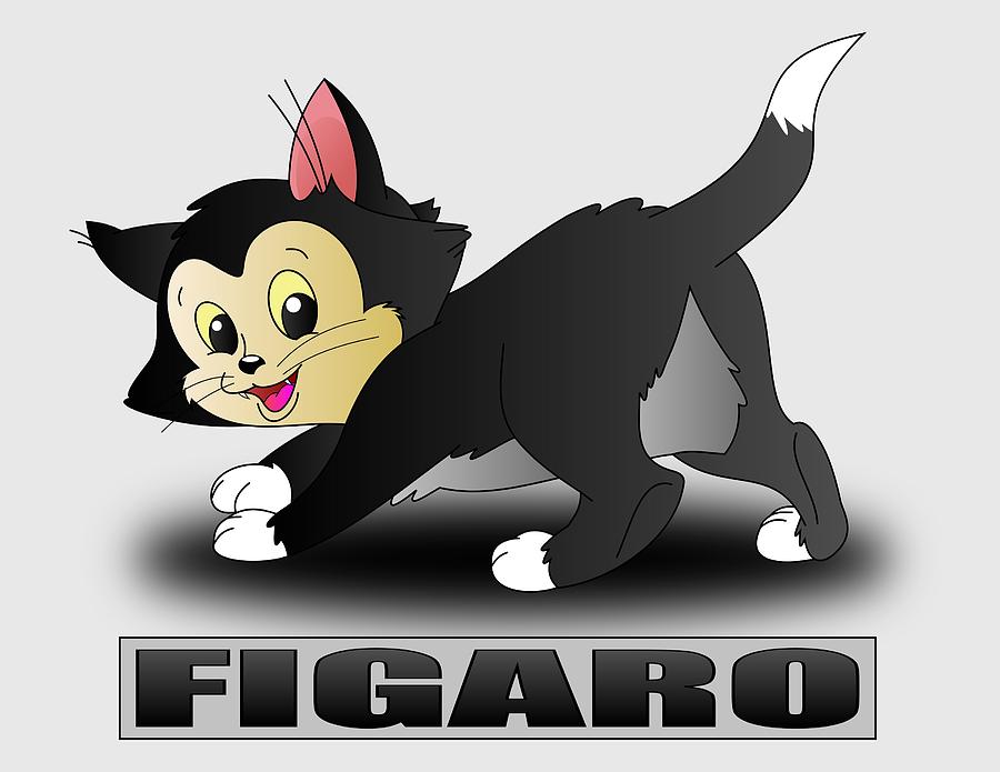 Figaro Digital Art by Brian Swanke
