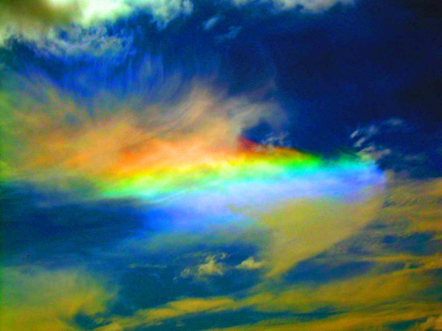 Fire Cloud Photograph by Michael Durst - Pixels