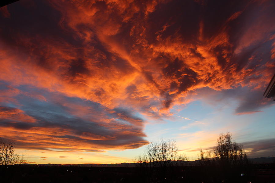 Fire Clouds Photograph by Clarence Enwright - Fine Art America