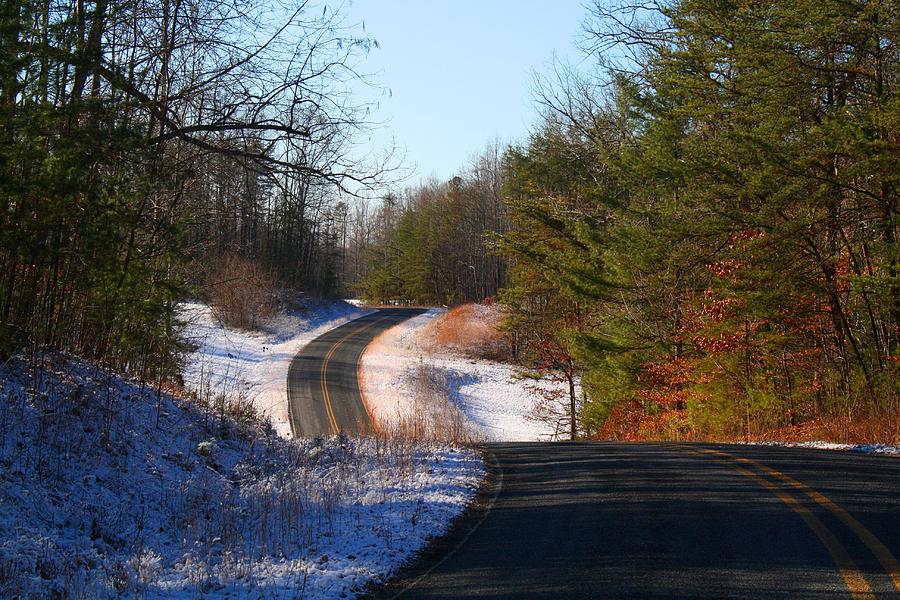 First Snowfall Photograph by Kathryn Meyer - Pixels
