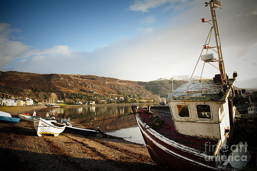 Fishing Boats in the Scottish Highlands #3 Photograph by A Cappellari ...