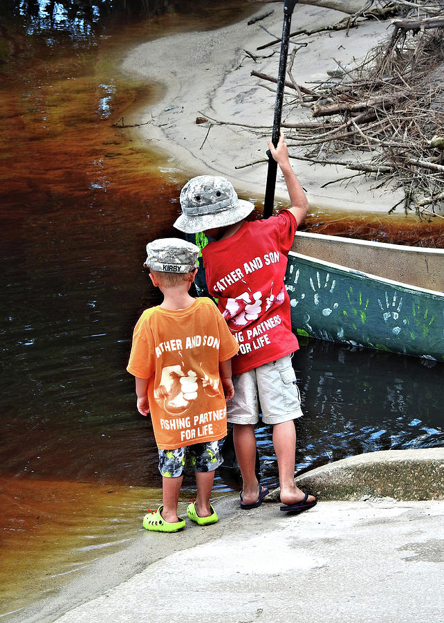 Fishing Partners for Life Photograph by Laura Ragland - Fine Art America