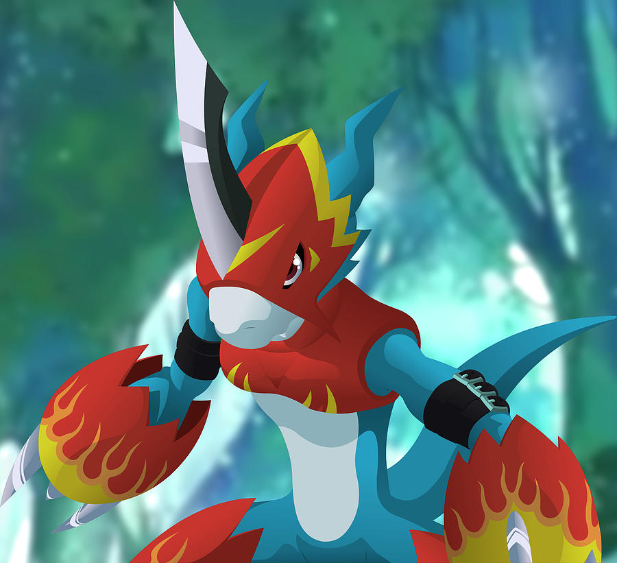 Digimon Flamedramon