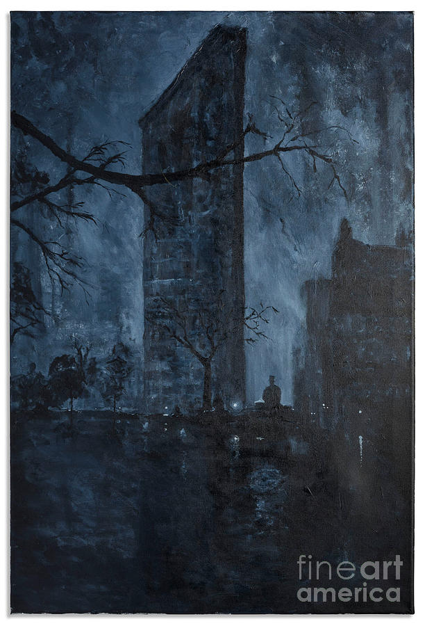 Flatiron Building Painting by Jack Miller - Fine Art America