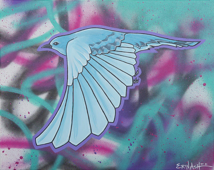 Flight Pattern Painting by Erin Ashlee Smith - Fine Art America