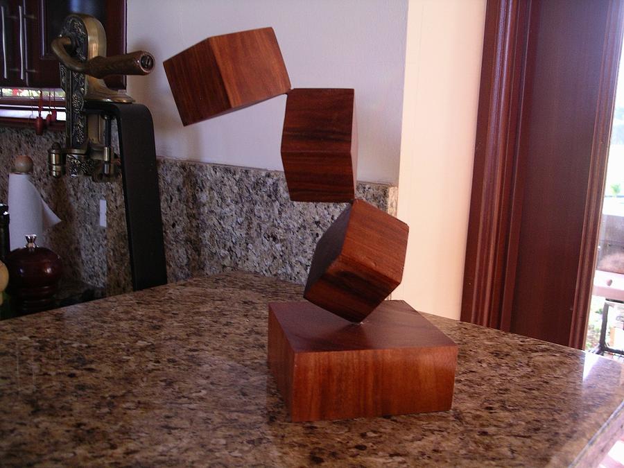 Floating Cubes Sculpture by Casey Koehler - Pixels