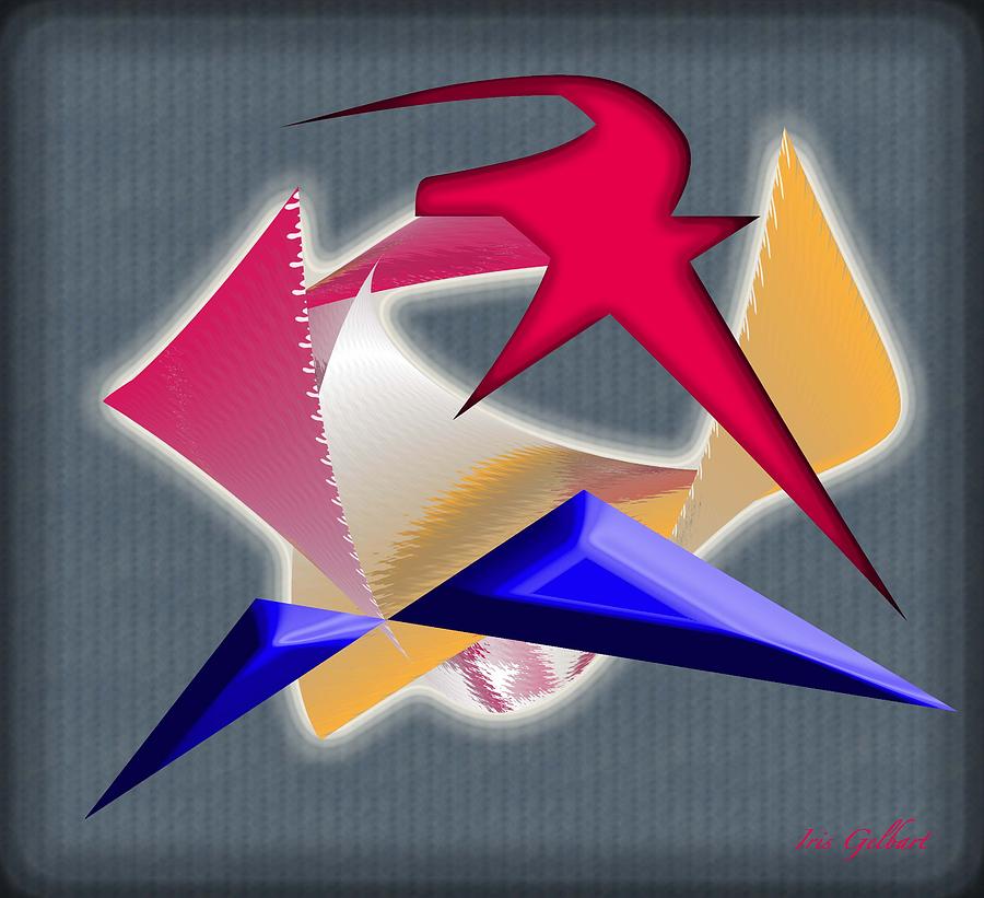 Floating Objects 2 Digital Art by Iris Gelbart - Fine Art America
