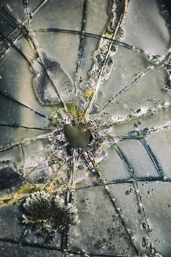 Fractured Glass 10 Photograph By Russ Dixon