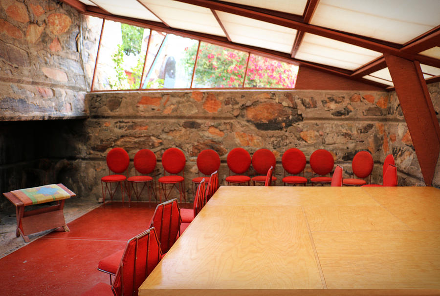 Frank Lloyd Wright's Taliesin West, Az 5 Photograph by Linda Williams Fine Art - Pixels
