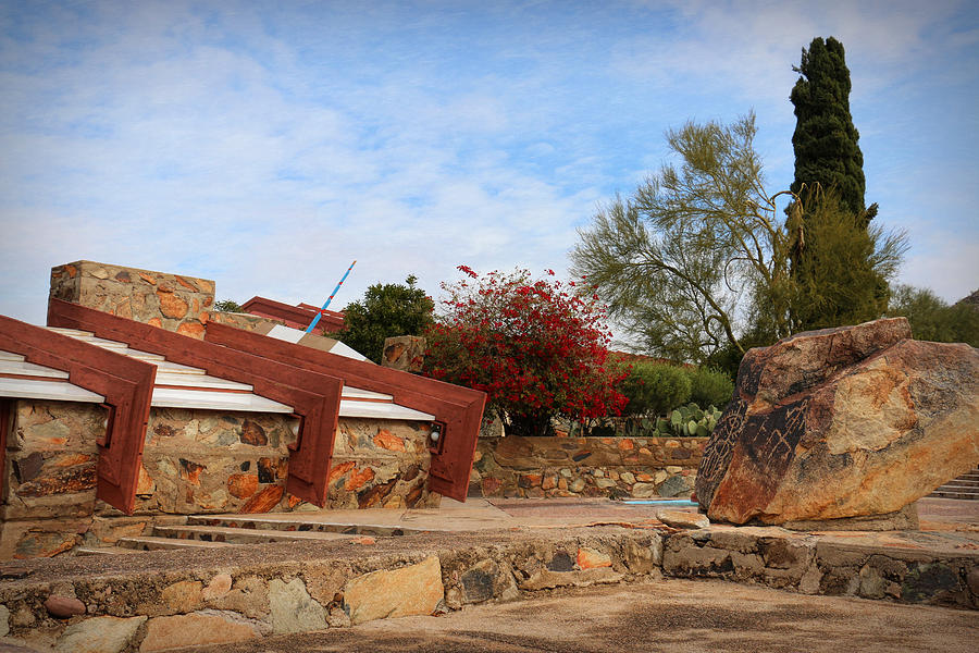 Frank Lloyd Wright's Taliesin West, Az 7 Photograph by Linda Williams Fine Art - Fine Art America