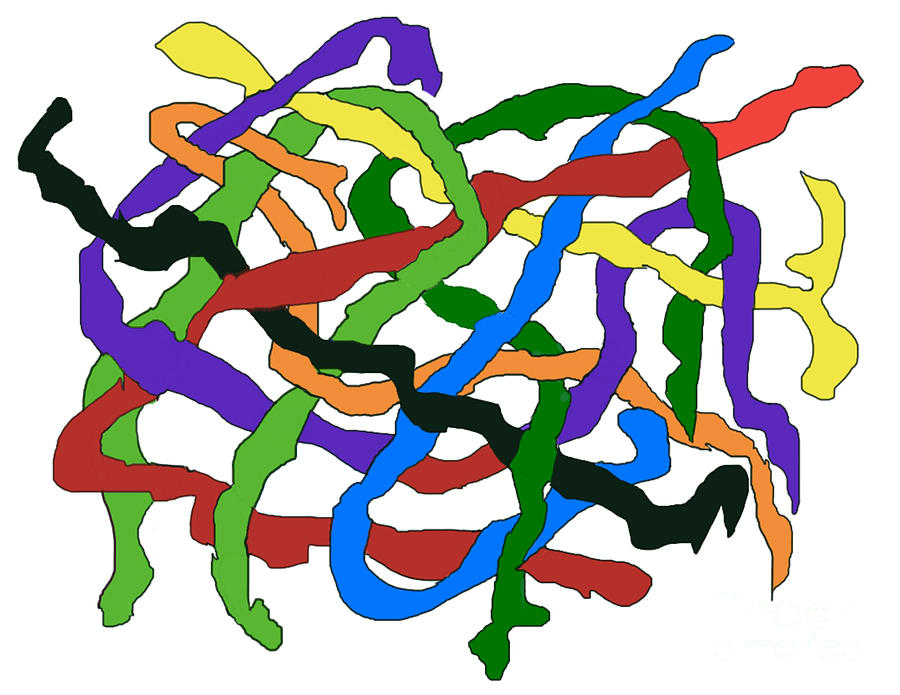 Free Form Digital Art by Ann Johnson - Fine Art America