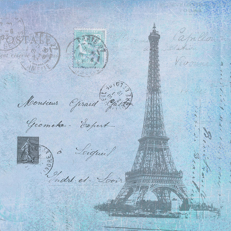 French Montage Photograph by Lisbet Sjoberg - Fine Art America