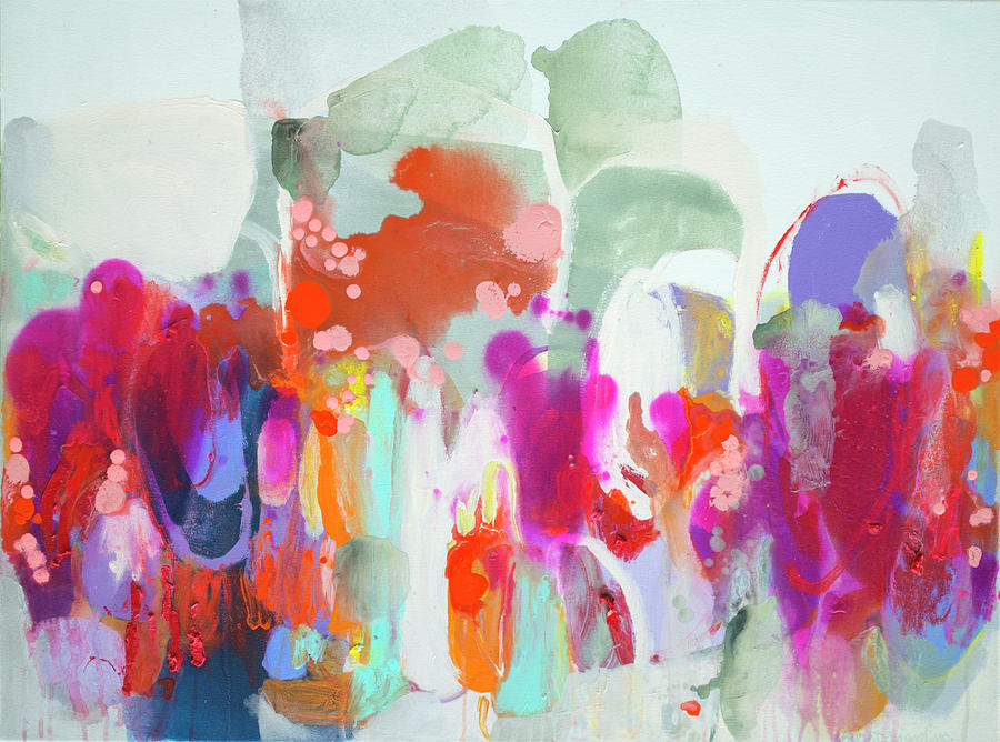 Frenzy Painting by Claire Desjardins - Fine Art America