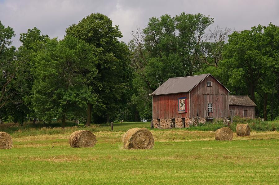 Freshly Baled Hay Photograph By Michael Howes Fine Art America