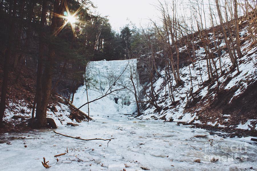 Frozen Waterfall - Plotter Kill Photograph by John Knipp - Fine Art America