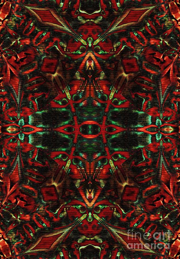 Gamba Shield Panel 3 Digital Art by Devalyn Marshall - Fine Art America