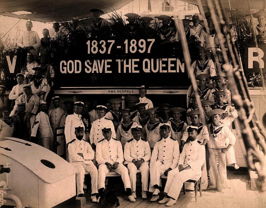 God Save the Queen H M S Redpole Photograph by Peter Ogden Gallery