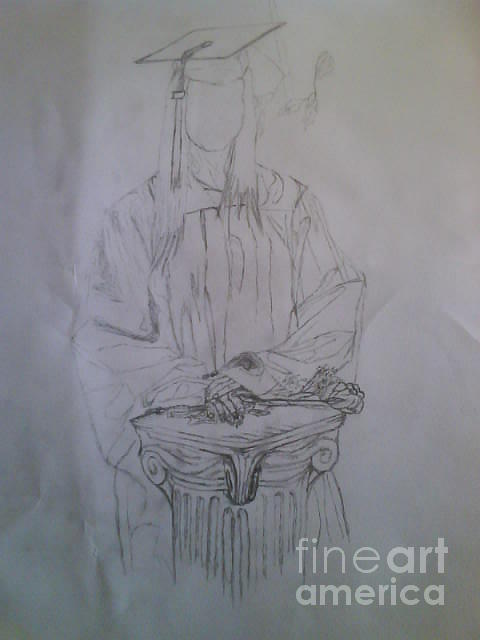 Graduation picture Drawing by Jake Schuur - Pixels