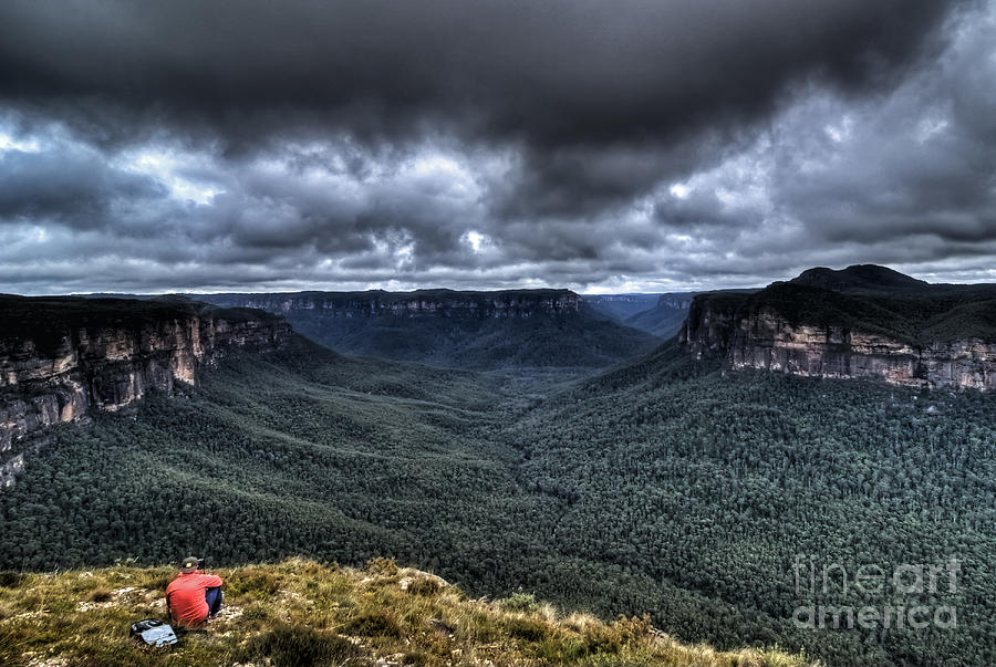 Grose Valley The Blue Mountains Australia Photograph by David Iori ...