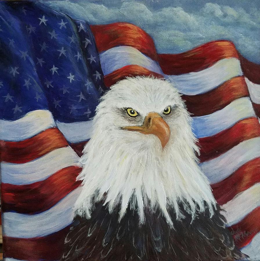Guardian of Freedom Painting by Judy McMeen - Fine Art America