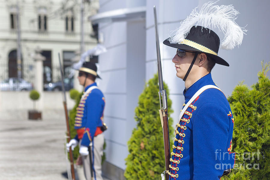 Guards at the Entrance of the Presidential Palace Photograph by Andre ...