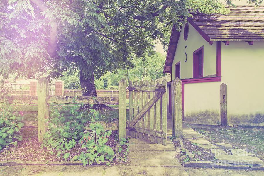 Half Open Gate Photograph by Larry Braun - Fine Art America