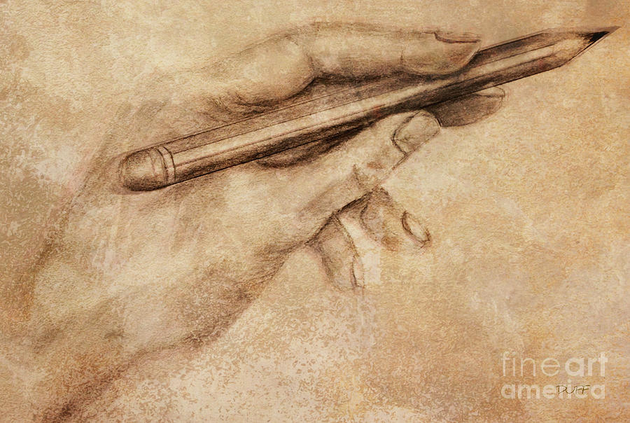 Hand Study Drawing by Josie Duff - Fine Art America