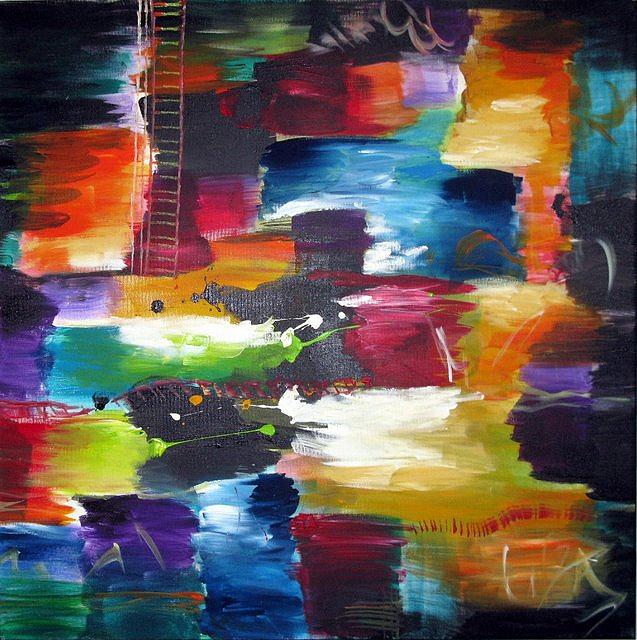 Harmonious differebce Painting by Dan Bunea - Fine Art America