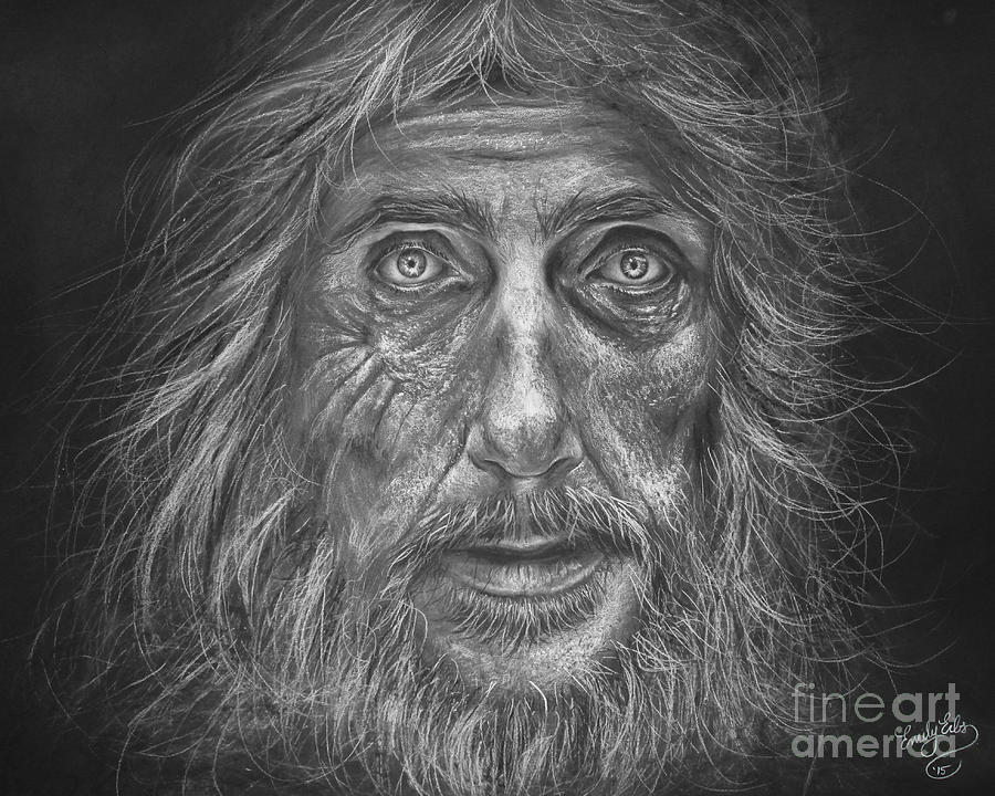 Haunted Soul Drawing by Emily Eibs | Fine Art America