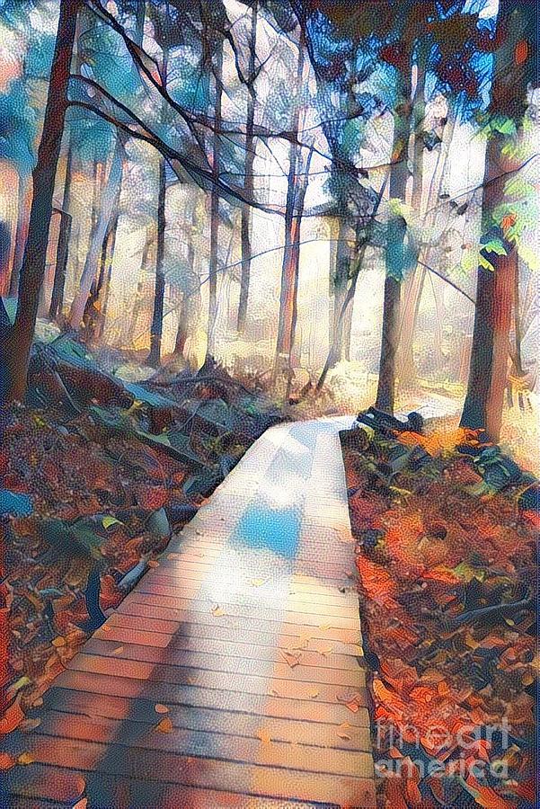 Heavenly Path Painting by Douglas Sacha - Fine Art America