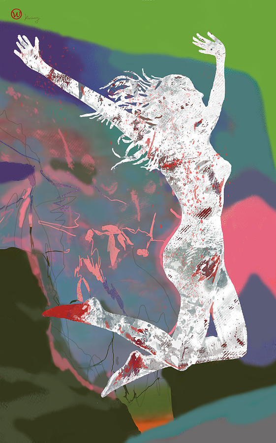 Hip Hop Street Dancing New Pop Art Poster Drawing By Kim Wang Fine Art America