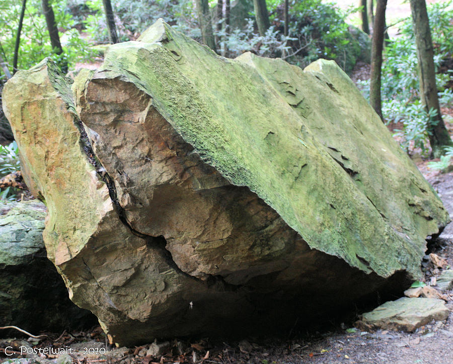 Huge Boulder Photograph by Carolyn Postelwait - Fine Art America