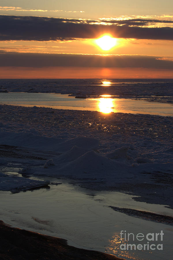 Ice Reflection Sky 10 Photograph by John Scatcherd - Fine Art America