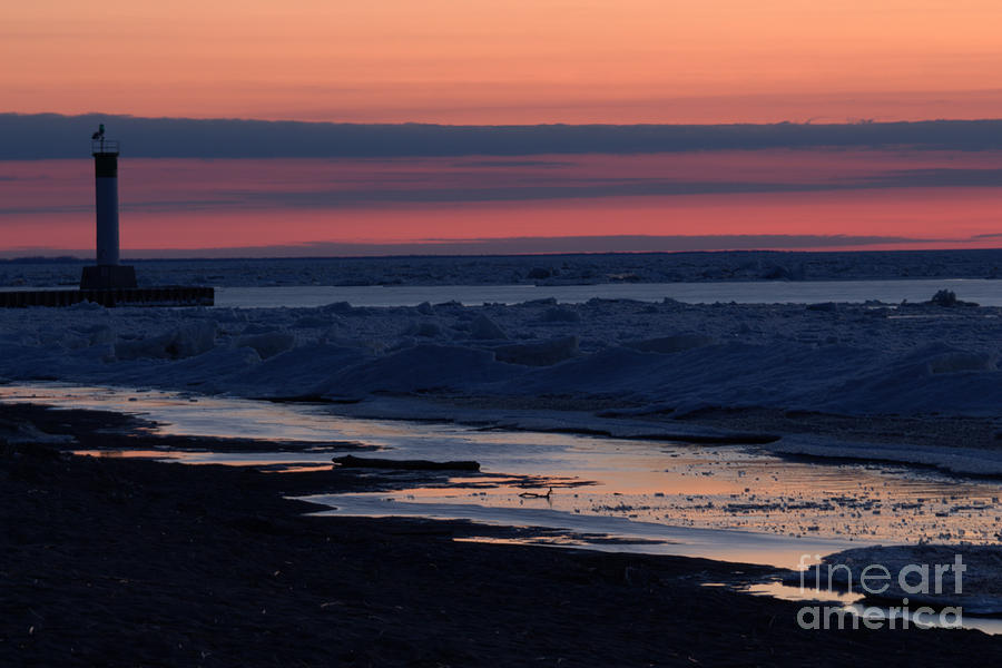 Ice Reflection Sky 2 Photograph by John Scatcherd | Fine Art America