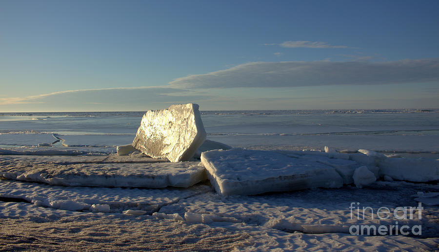Ice Shapes Photograph by John Scatcherd - Fine Art America