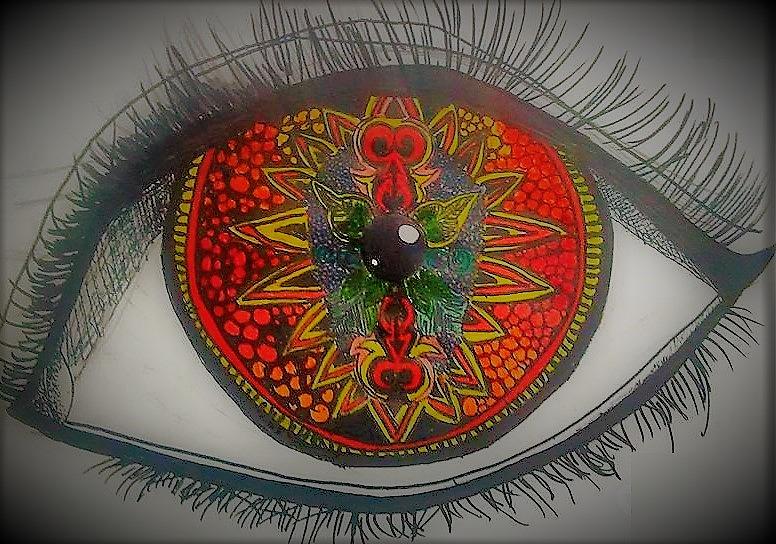 In the eye of truth Drawing by David Durbin | Fine Art America