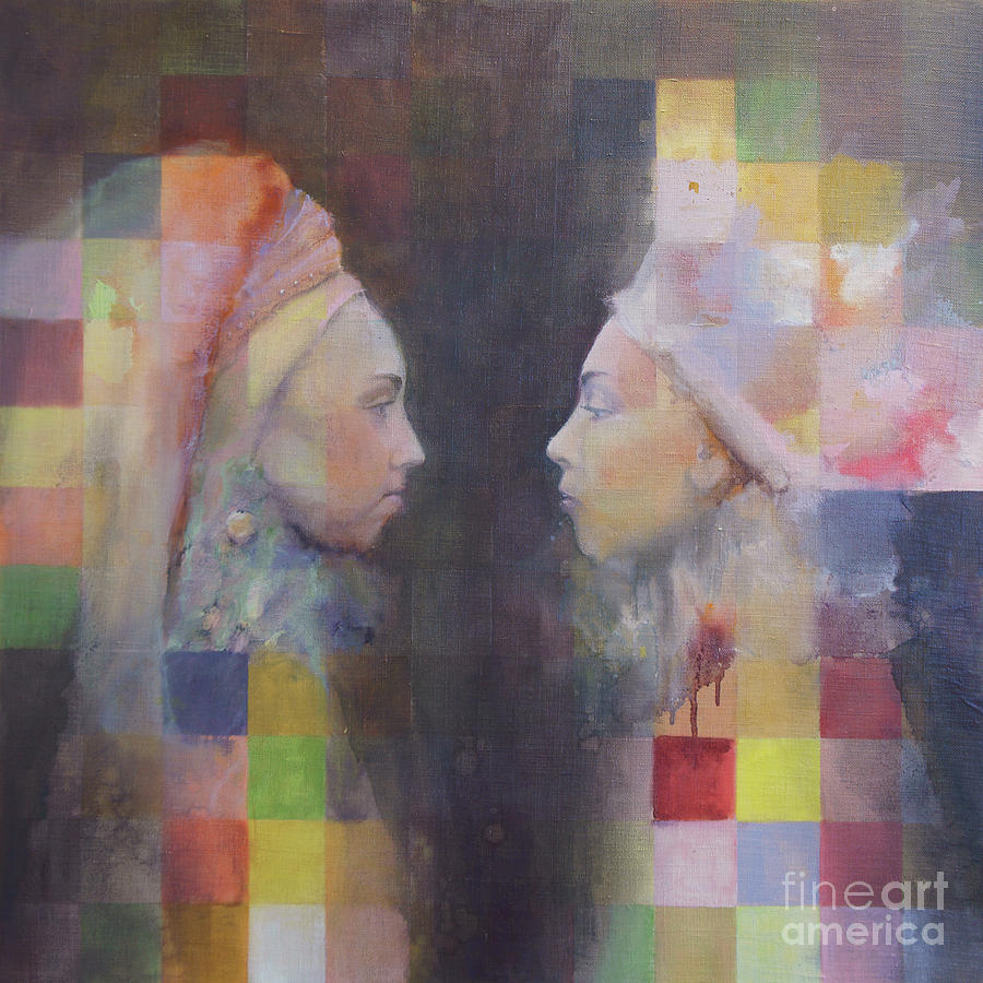 Interface Painting by Cathy Jacobs - Fine Art America