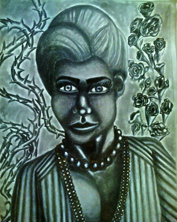 Intrigue Drawing by Terrie Bilkey - Fine Art America