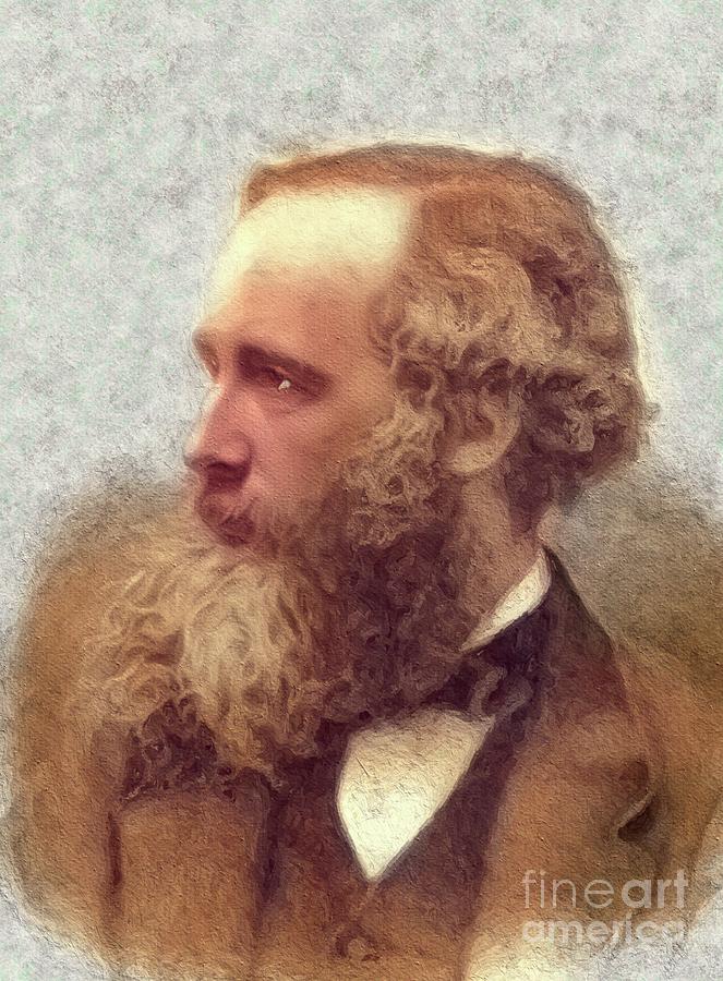 James Clerk Maxwell, Famous Scientist Painting by Esoterica Art Agency ... James Clerk Maxwell, Famous Scientist Painting by Esoterica Art Agency ...