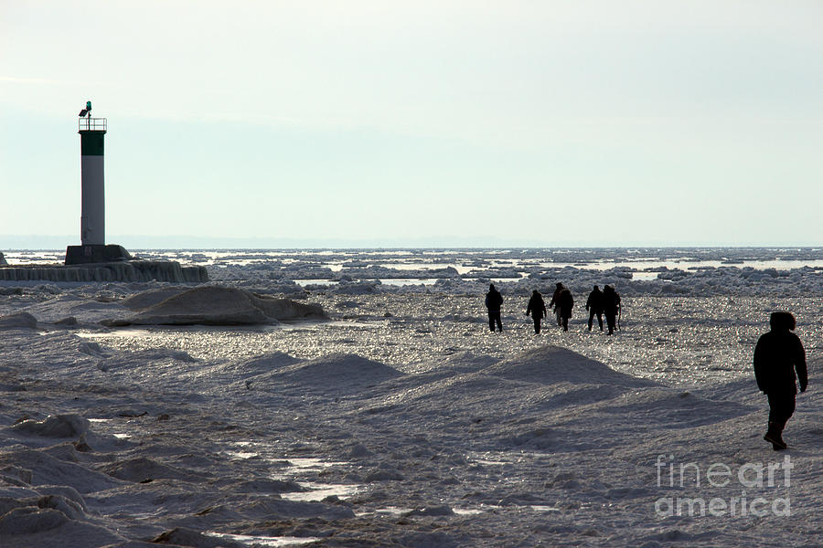 January Ice Danger Photograph by John Scatcherd - Fine Art America