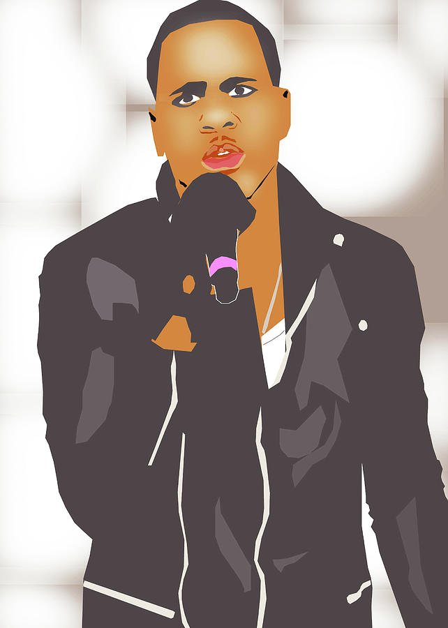 Jason Derulo Digital Art by Michael Chatman - Fine Art America