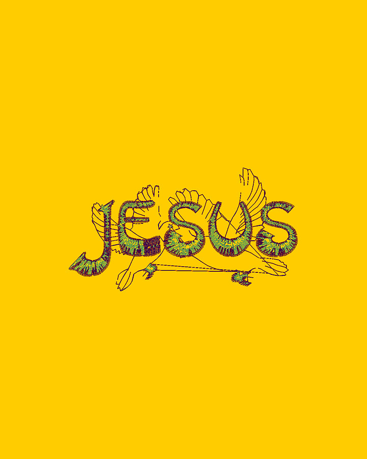 Jesus Birds Digital Art by Elizabeth's Golden Pencil - Fine Art America