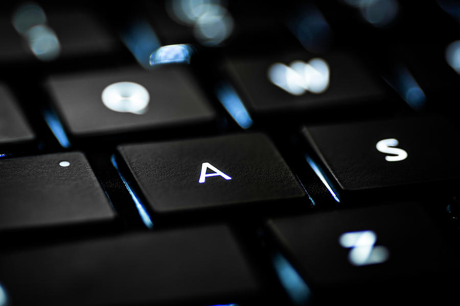 Keyboard Photograph by Michael Baranowski | Fine Art America